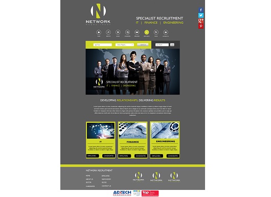 Website Development - Network Recruitment - SID